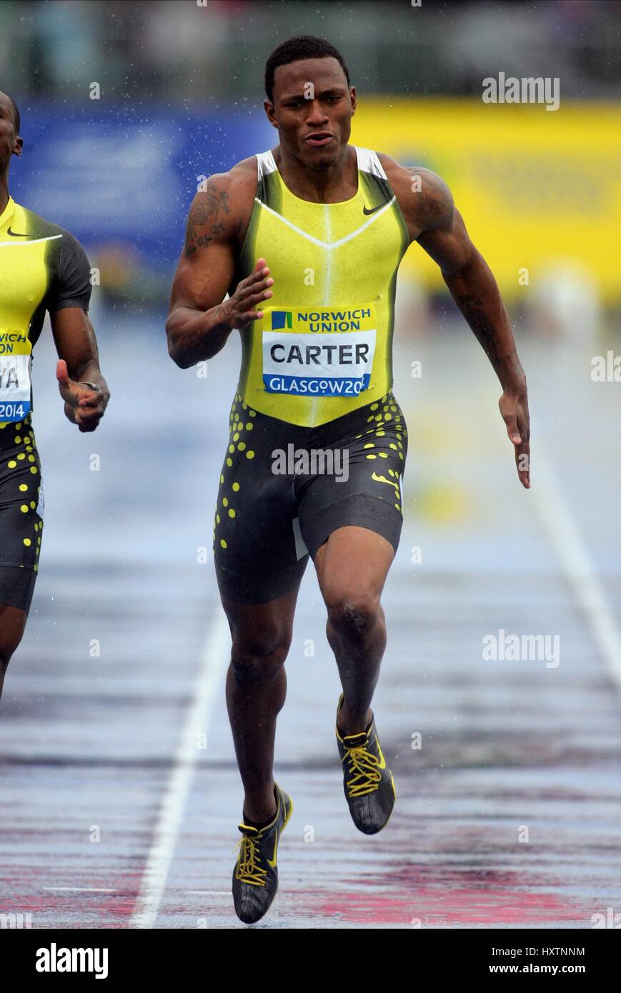 Xavier carter 400 scotstoun stadium hi-res stock photography and images ...