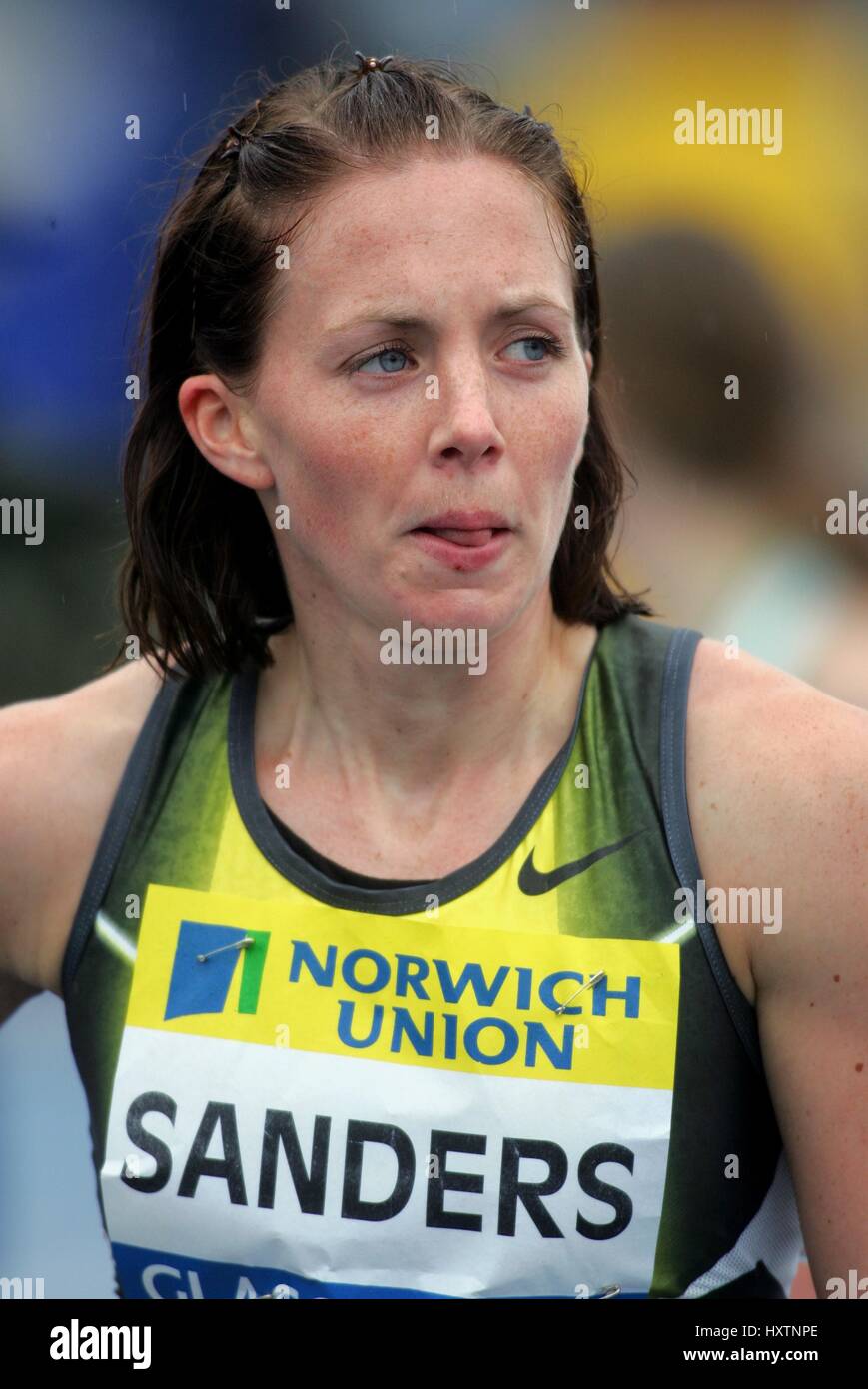 NICOLA SANDERS 300 METRES SCOTSTOUN STADIUM GLASGOW SCOTLAND 03 June ...