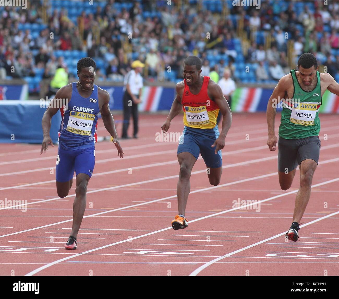 CHRISTIAN MALCOLM WINS 200 MET OLYMPIC TRIALS ALEXANDER STADIUM ...
