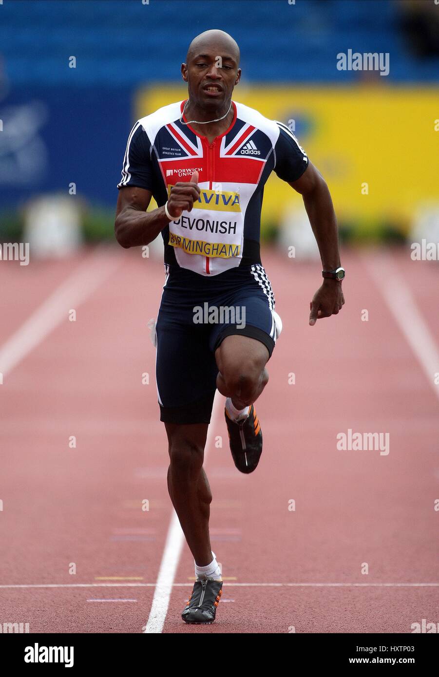 MARLON DEVONISH 100 METRES ALEXANDER STADIUM BIRMINGHAM ENGLAND 11 July ...
