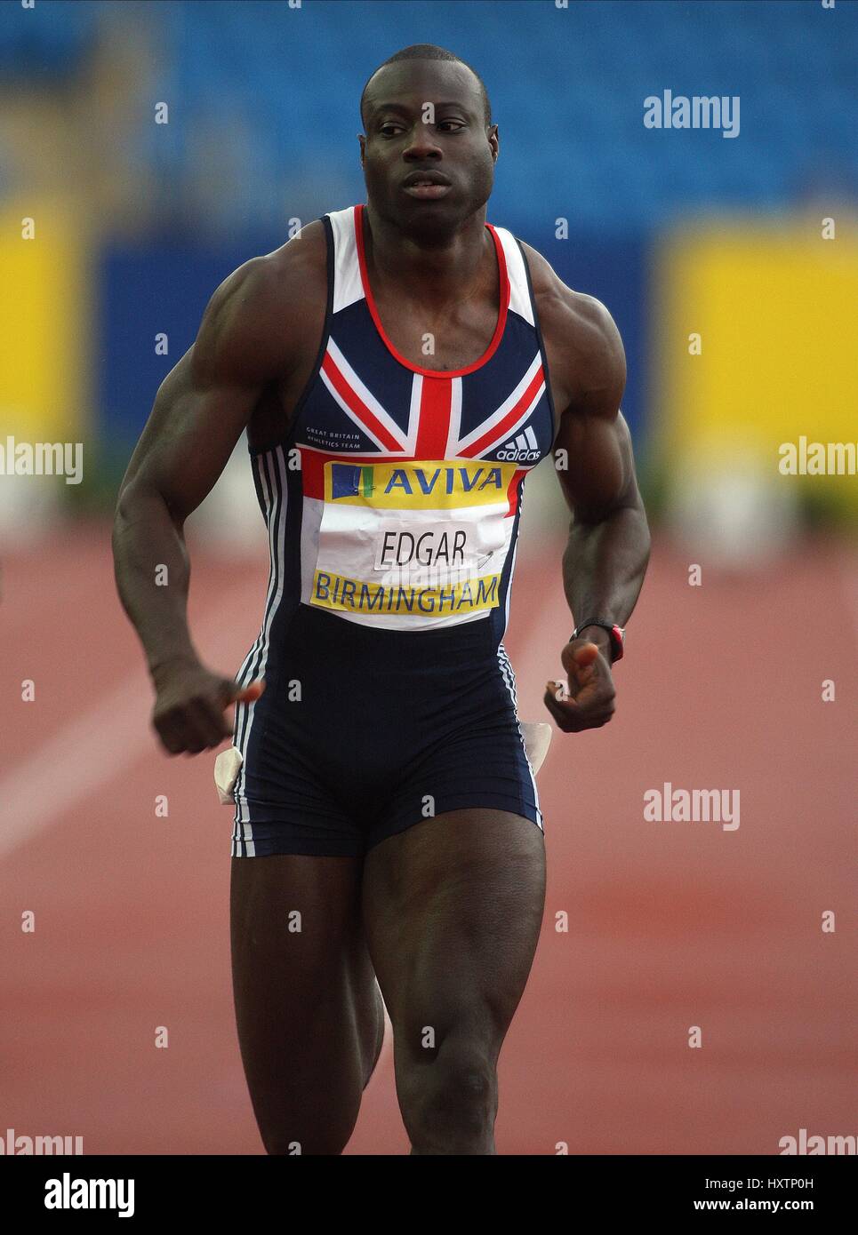 TYRONE EDGAR 100 METRES ALEXANDER STADIUM BIRMINGHAM ENGLAND 11 July ...
