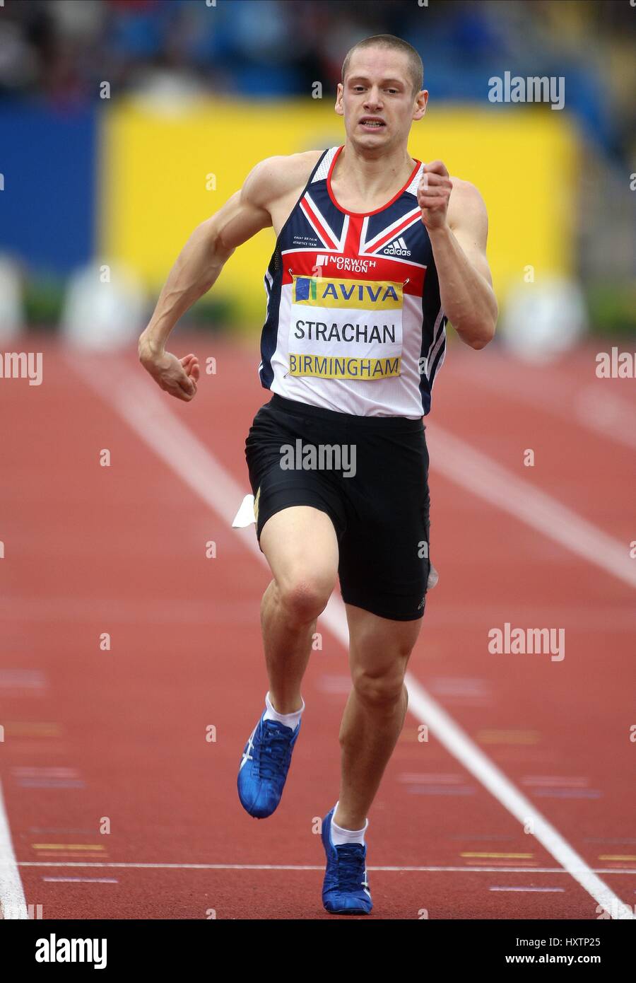 RICHARD STRACHAN 400 METRES ALEXANDER STADIUM BIRMINGHAM ENGLAND 12 ...