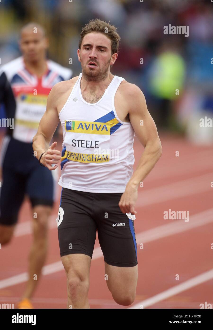 ANDREW STEELE 400 METRES ALEXANDER STADIUM BIRMINGHAM ENGLAND 12 July ...