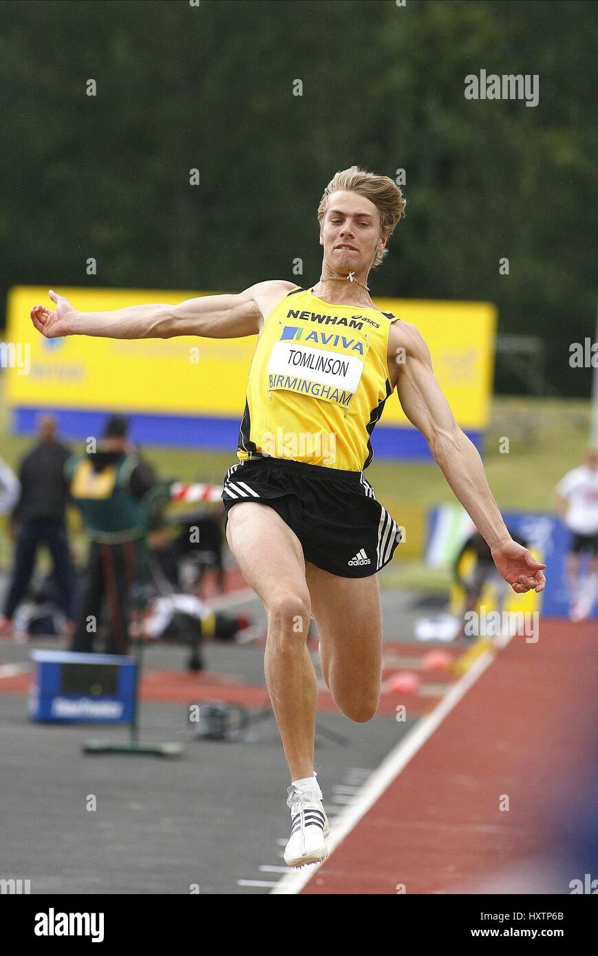 CHRISTOPHER TOMLINSON LONG JUMP ALEXANDER STADIUM BIRMINGHAM ENGLAND 12 ...