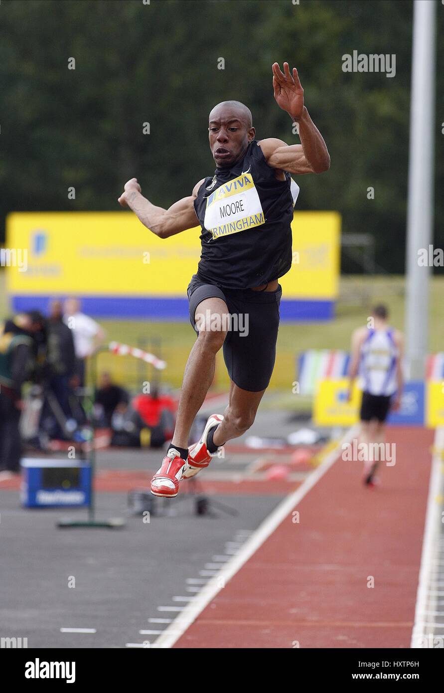 JONATHAN MOORE LONG JUMP ALEXANDER STADIUM BIRMINGHAM ENGLAND 12 July ...
