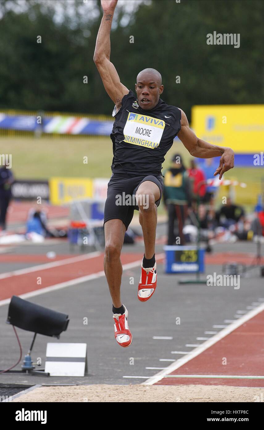 JONATHAN MOORE LONG JUMP ALEXANDER STADIUM BIRMINGHAM ENGLAND 12 July ...