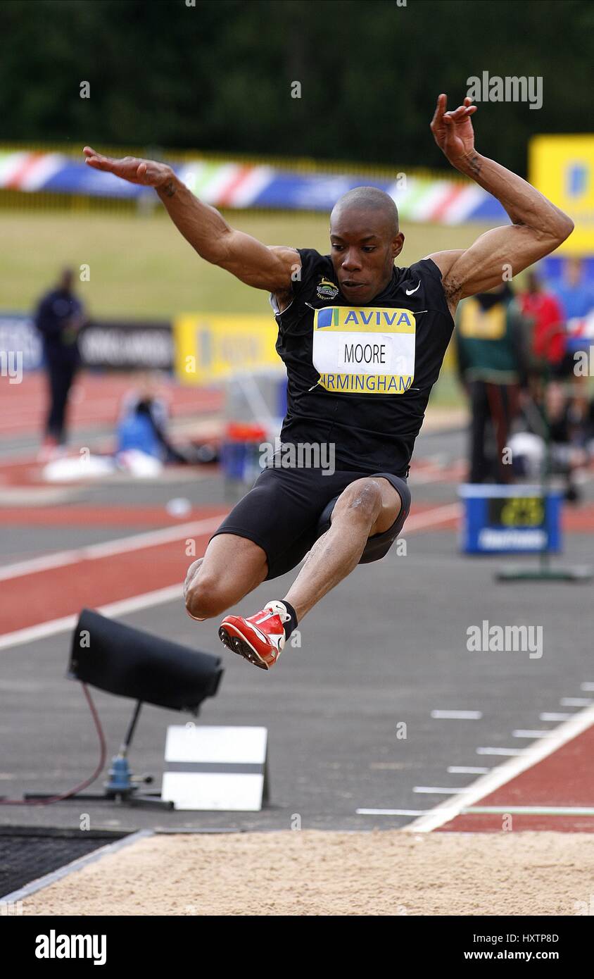 JONATHAN MOORE LONG JUMP ALEXANDER STADIUM BIRMINGHAM ENGLAND 12 July ...