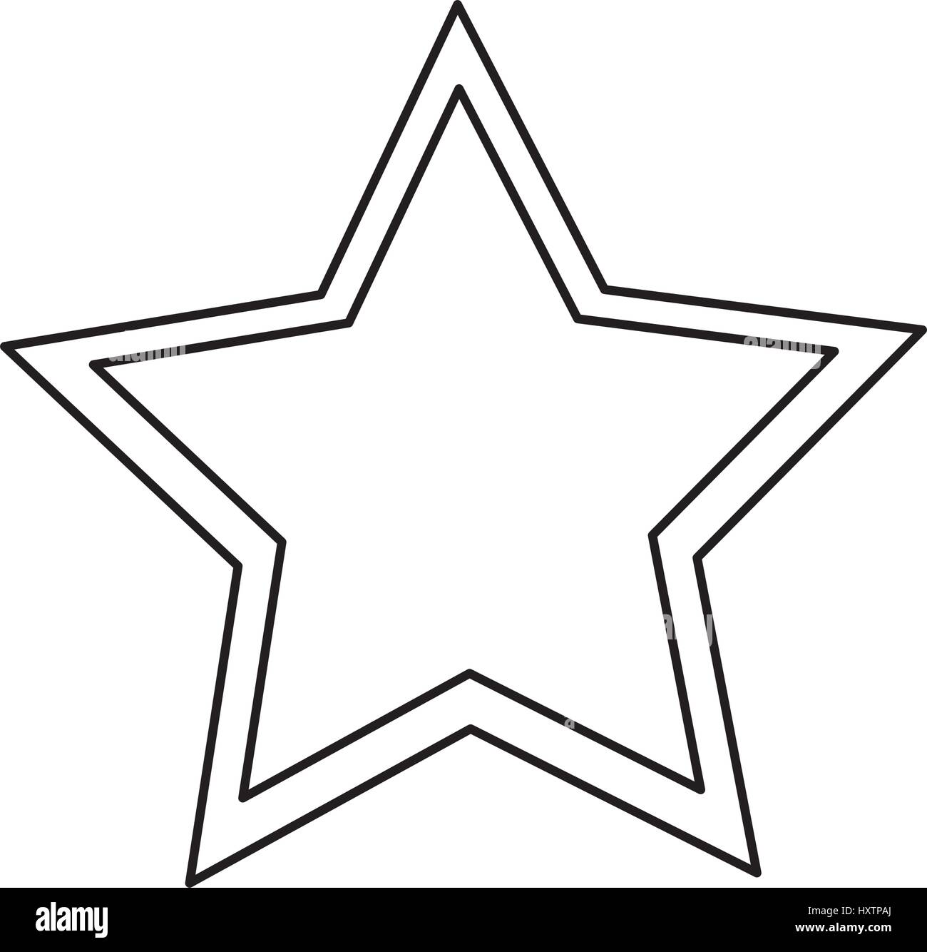 Star shape symbol Stock Vector Image & Art - Alamy