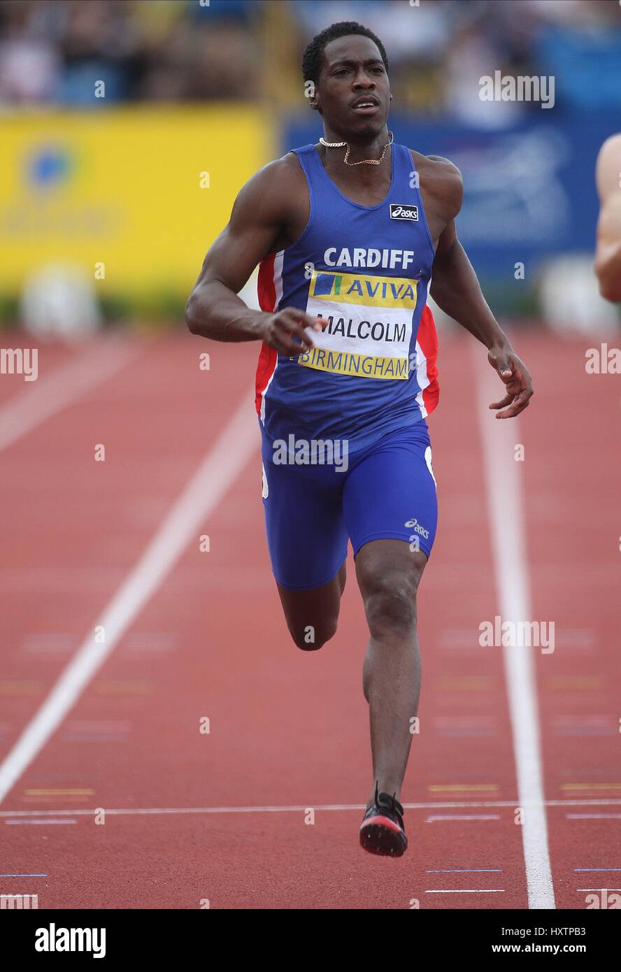 CHRISTIAN MALCOLM 200 METRES ALEXANDER STADIUM BIRMINGHAM ENGLAND 13 ...