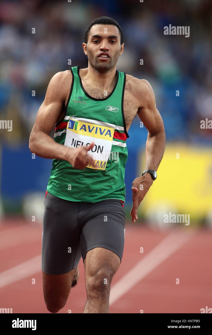 ALEX NELSON 200 METRES ALEXANDER STADIUM BIRMINGHAM ENGLAND 13 July ...