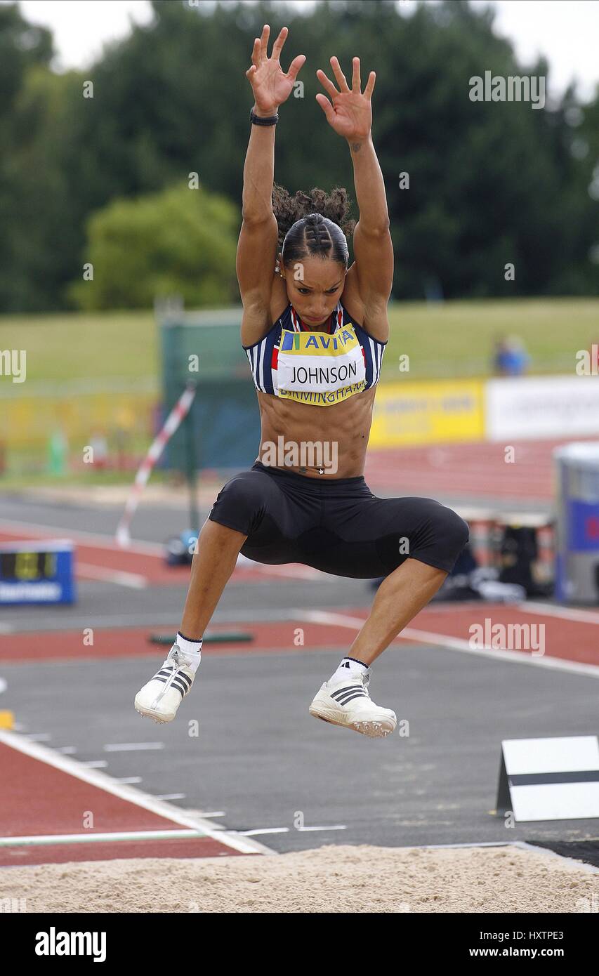 JADE JOHNSON LONG JUMP ALEXANDER STADIUM BIRMINGHAM ENGLAND 13 July ...