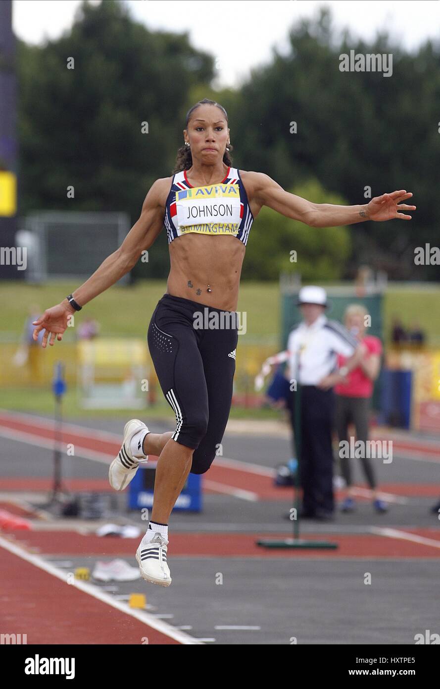 JADE JOHNSON LONG JUMP ALEXANDER STADIUM BIRMINGHAM ENGLAND 13 July ...