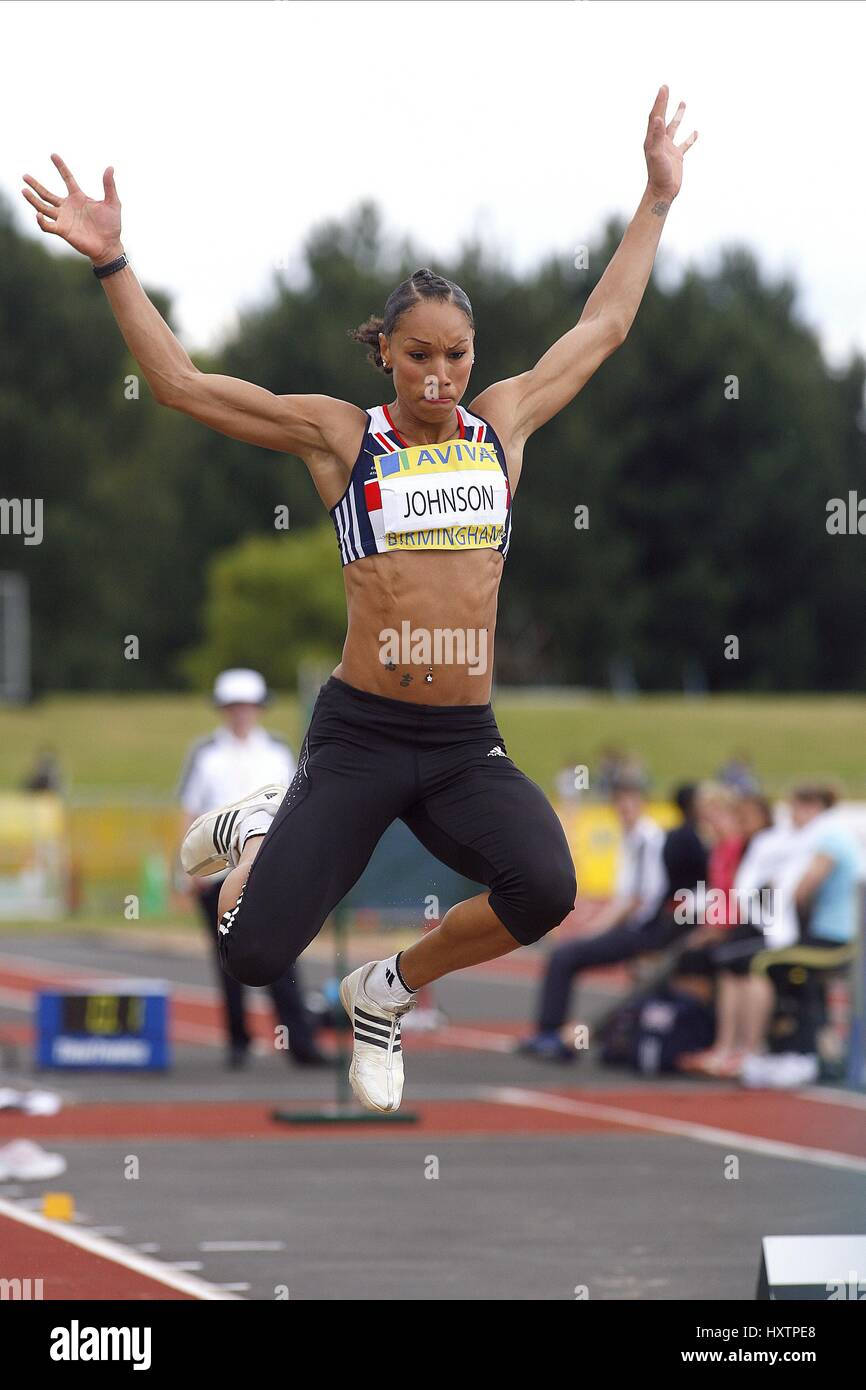 JADE JOHNSON LONG JUMP ALEXANDER STADIUM BIRMINGHAM ENGLAND 13 July ...