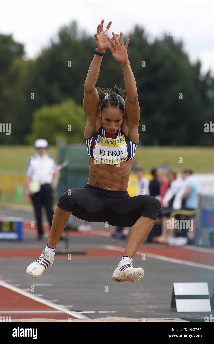 JADE JOHNSON LONG JUMP ALEXANDER STADIUM BIRMINGHAM ENGLAND 13 July ...