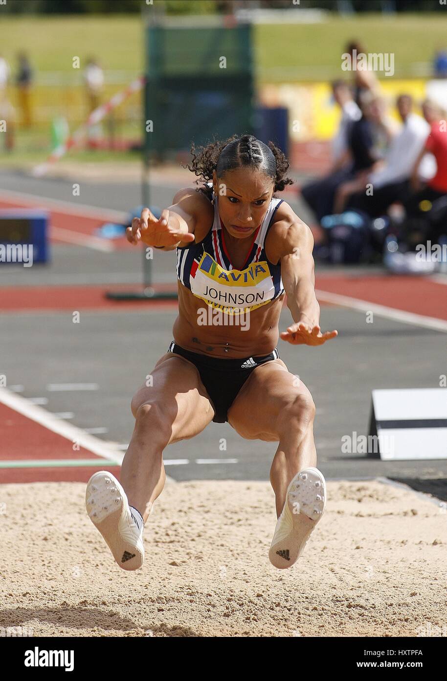 JADE JOHNSON LONG JUMP ALEXANDER STADIUM BIRMINGHAM ENGLAND 13 July ...