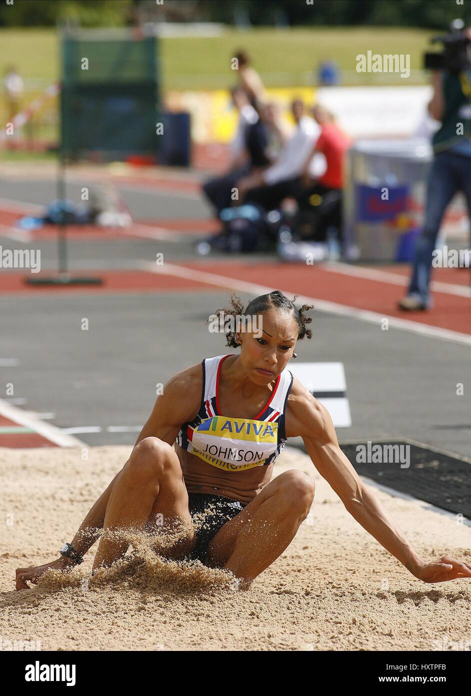 JADE JOHNSON LONG JUMP ALEXANDER STADIUM BIRMINGHAM ENGLAND 13 July ...