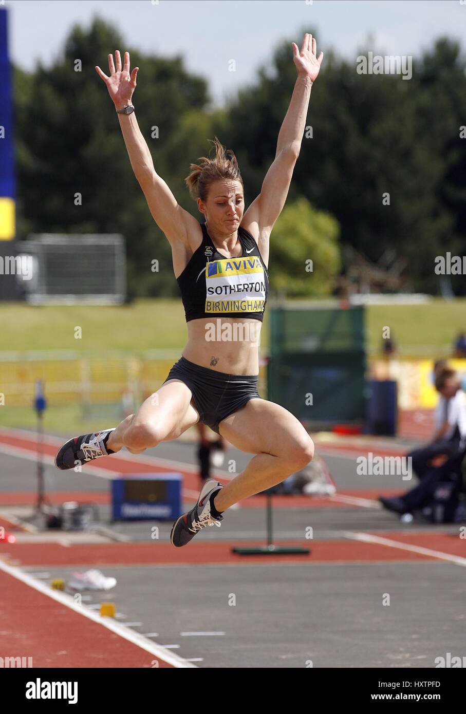 KELLY SOTHERTON LONG JUMP ALEXANDER STADIUM BIRMINGHAM ENGLAND 13 July ...