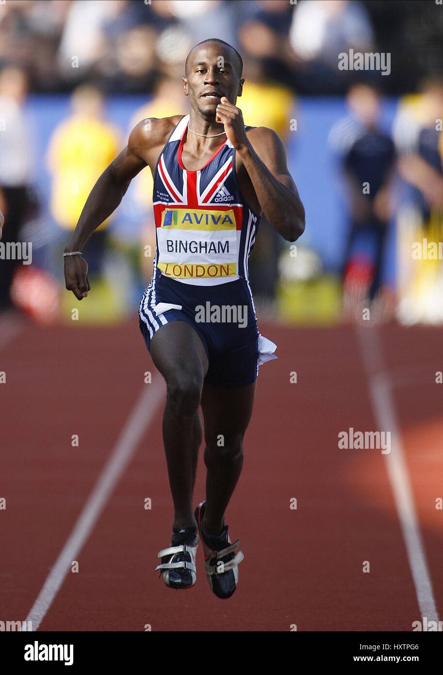 MICHAEL BINGHAM 400 METRES CRYSTAL PALACE LONDON ENGLAND 25 July 2008 ...