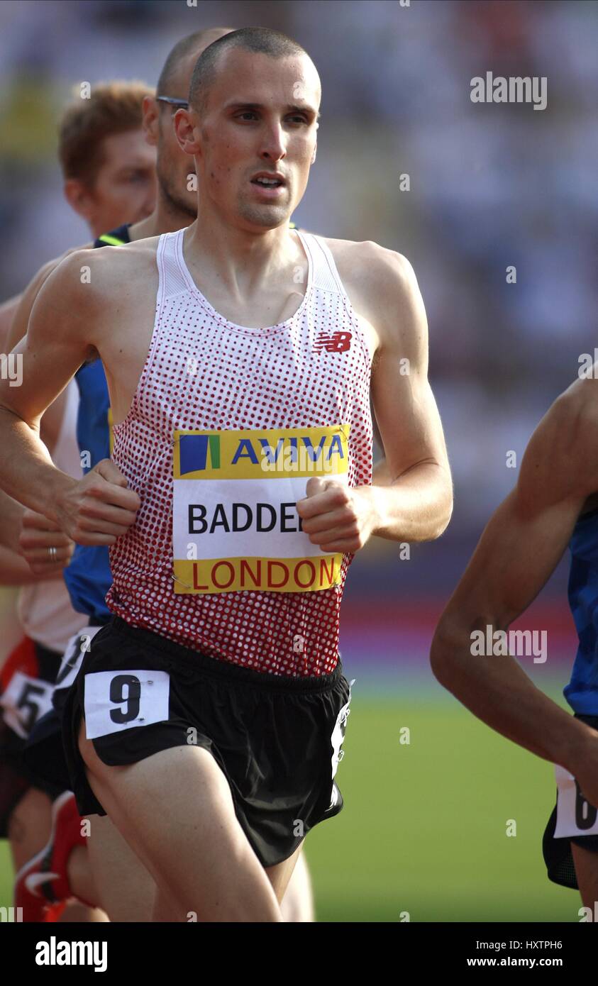 ANDREW BADDELEY EMSLEY CARR MILE CRYSTAL PALACE LONDON ENGLAND 25 July ...
