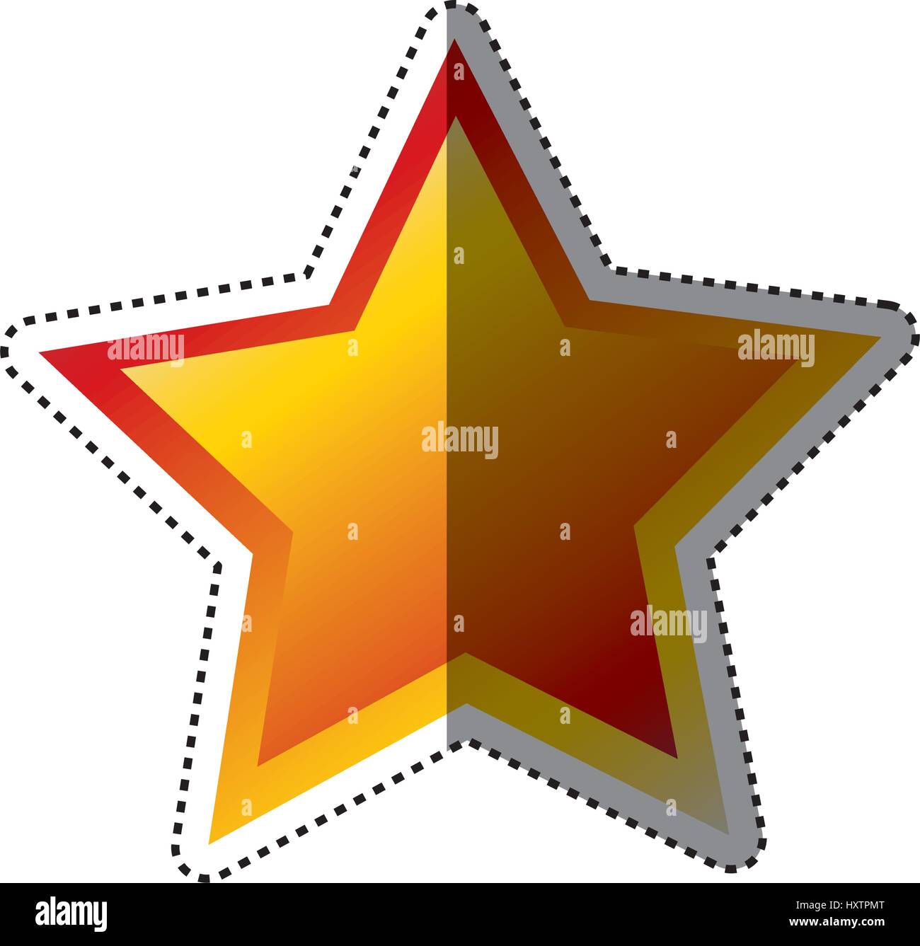 Star shape symbol Stock Vector Image & Art - Alamy