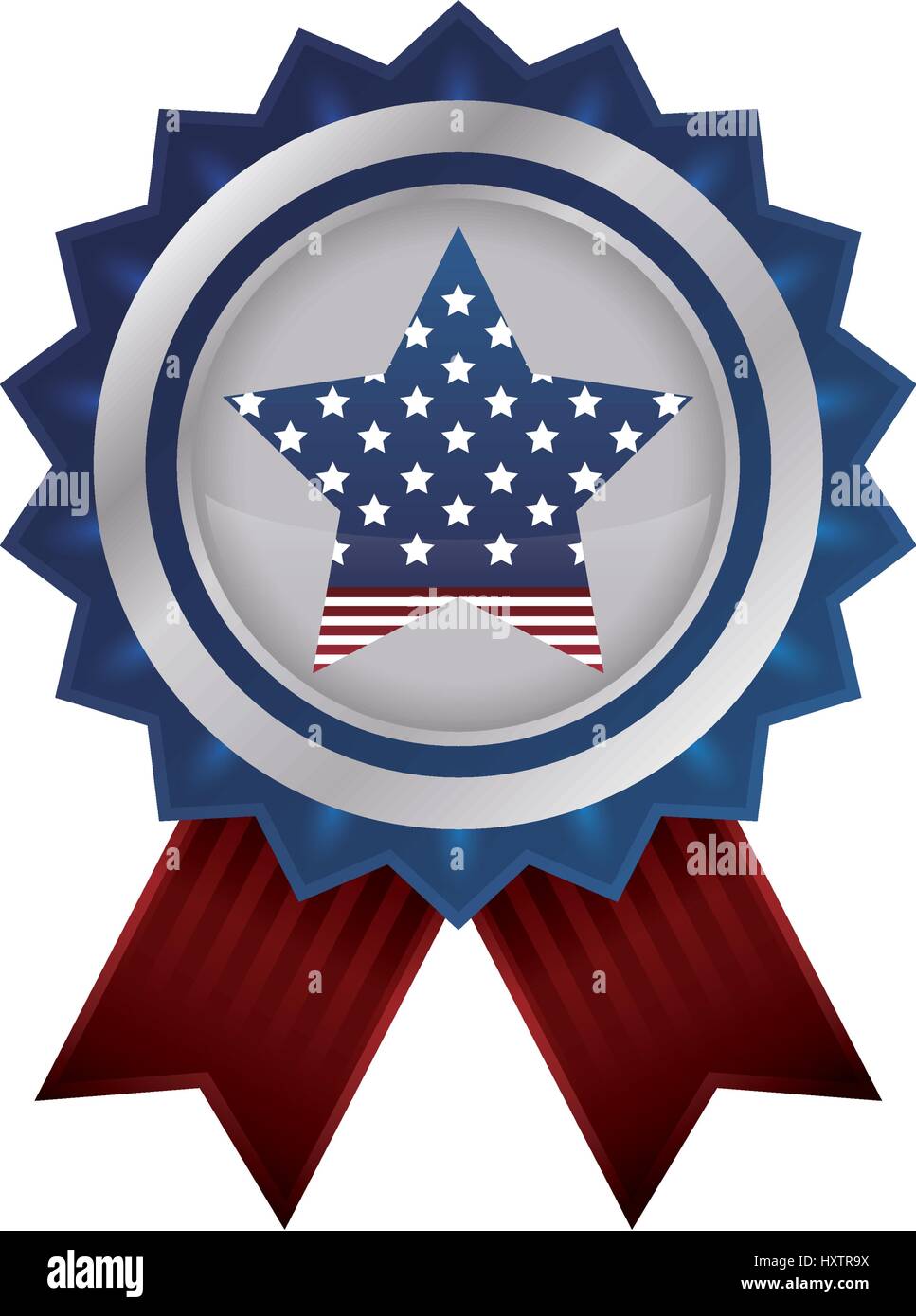 United states patriotic emblem Stock Vector Image & Art - Alamy
