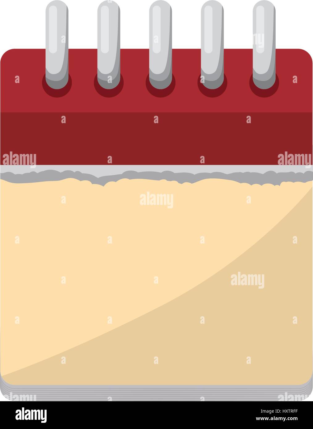 Isolated empty calendar Stock Vector Image & Art - Alamy