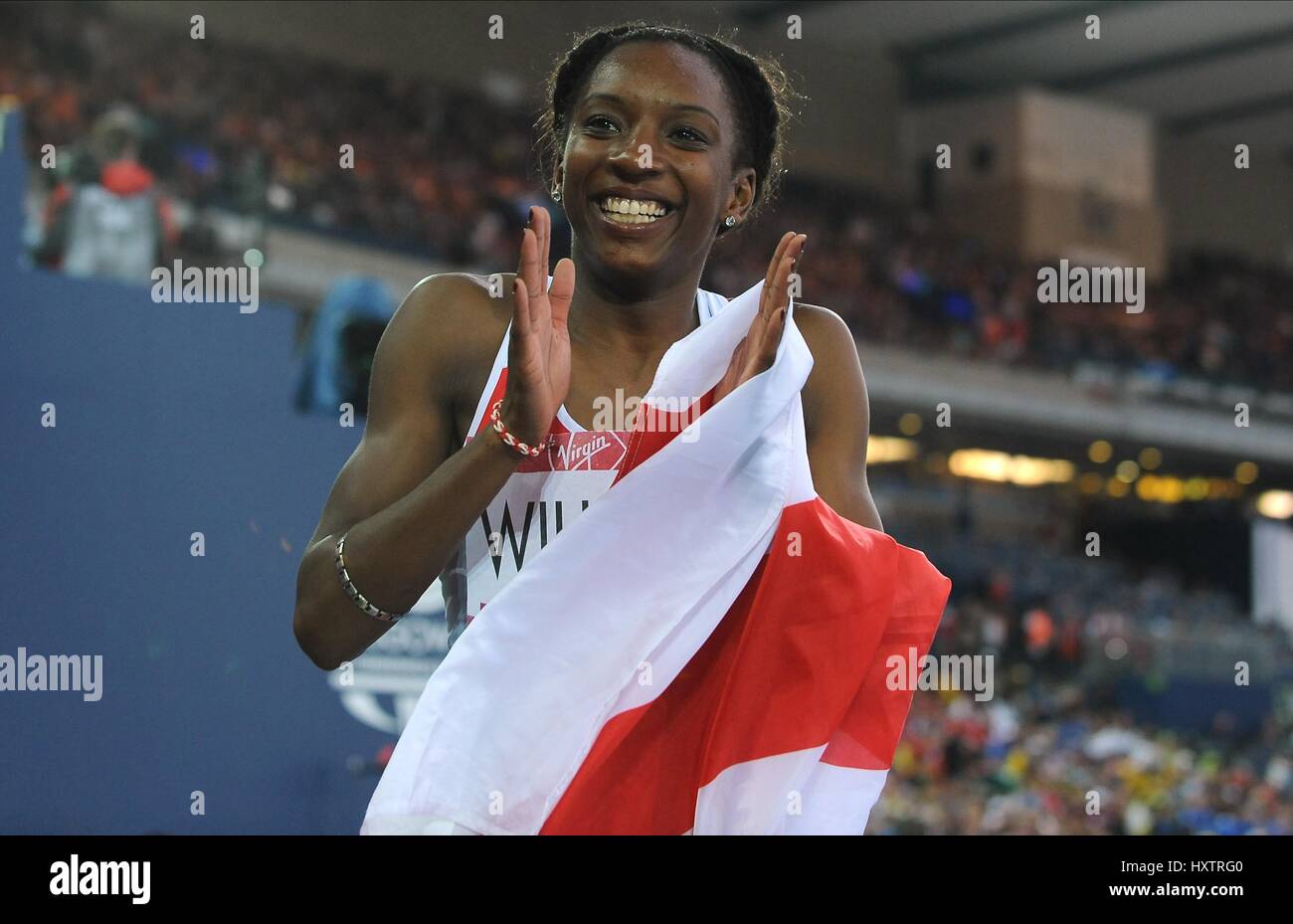 BIANCA WILLIAMS 200 METERS 200 METERS HAMPDEN PARK GLASGOW SCOTLAND 31 ...