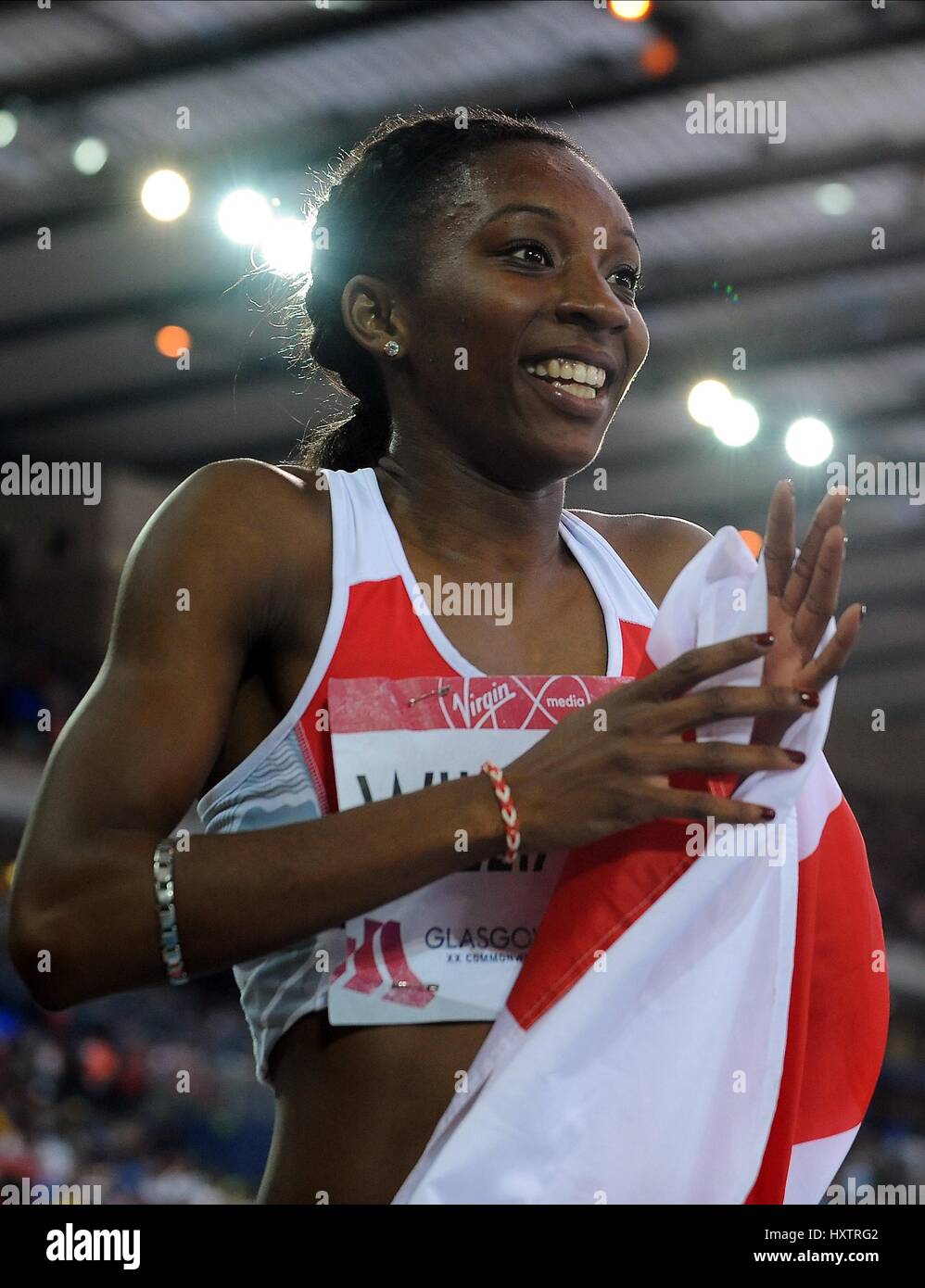 BIANCA WILLIAMS 200 METERS 200 METERS HAMPDEN PARK GLASGOW SCOTLAND 31 ...