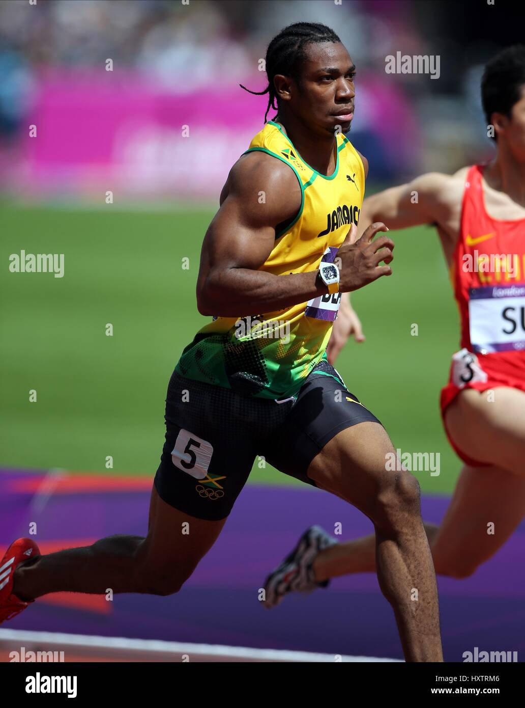 Yohan Blake Running Technique