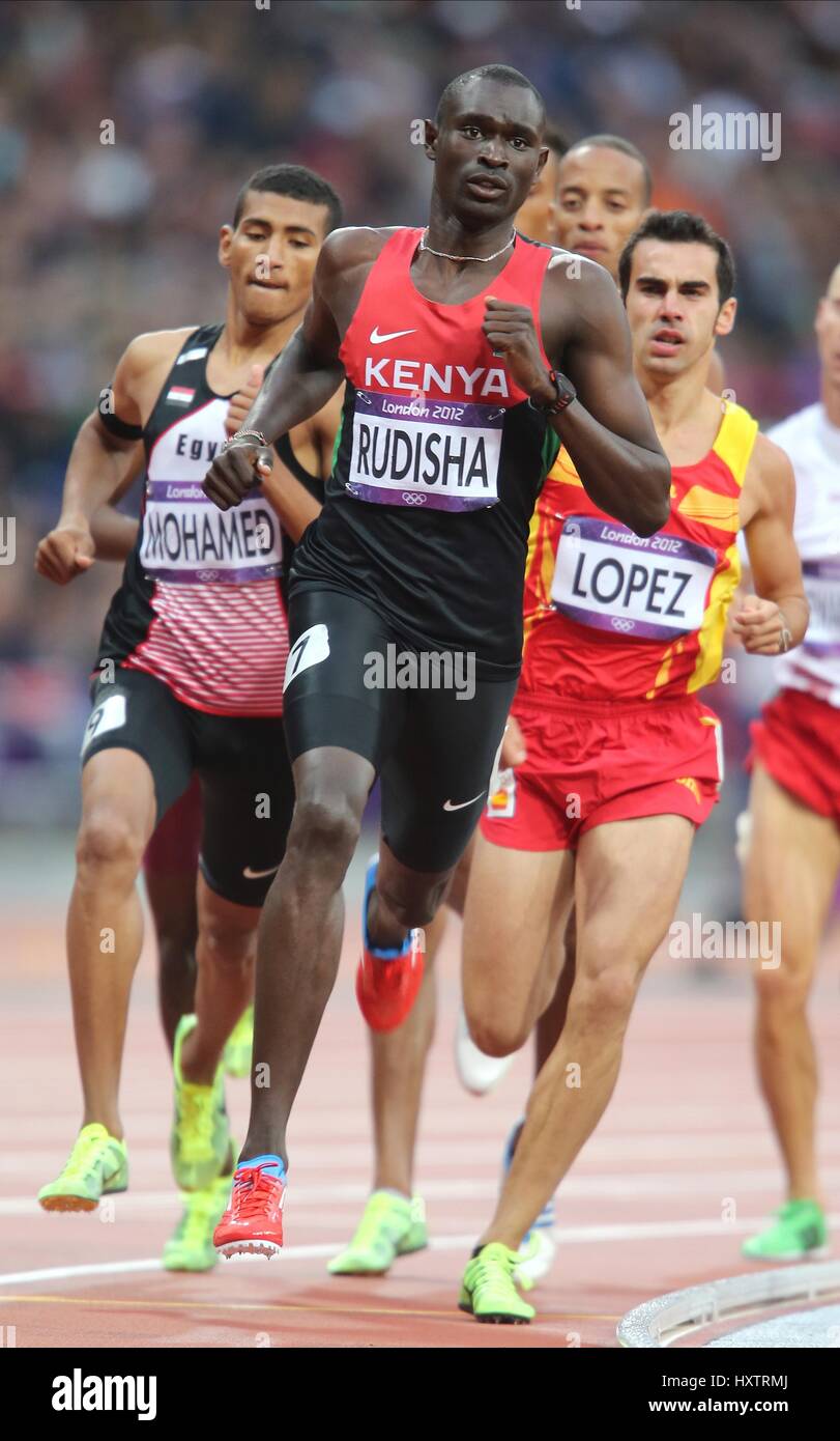 DAVID LEKUTA RUDISHA KENYA STRATFORD LONDON ENGLAND 07 August 2012 ...