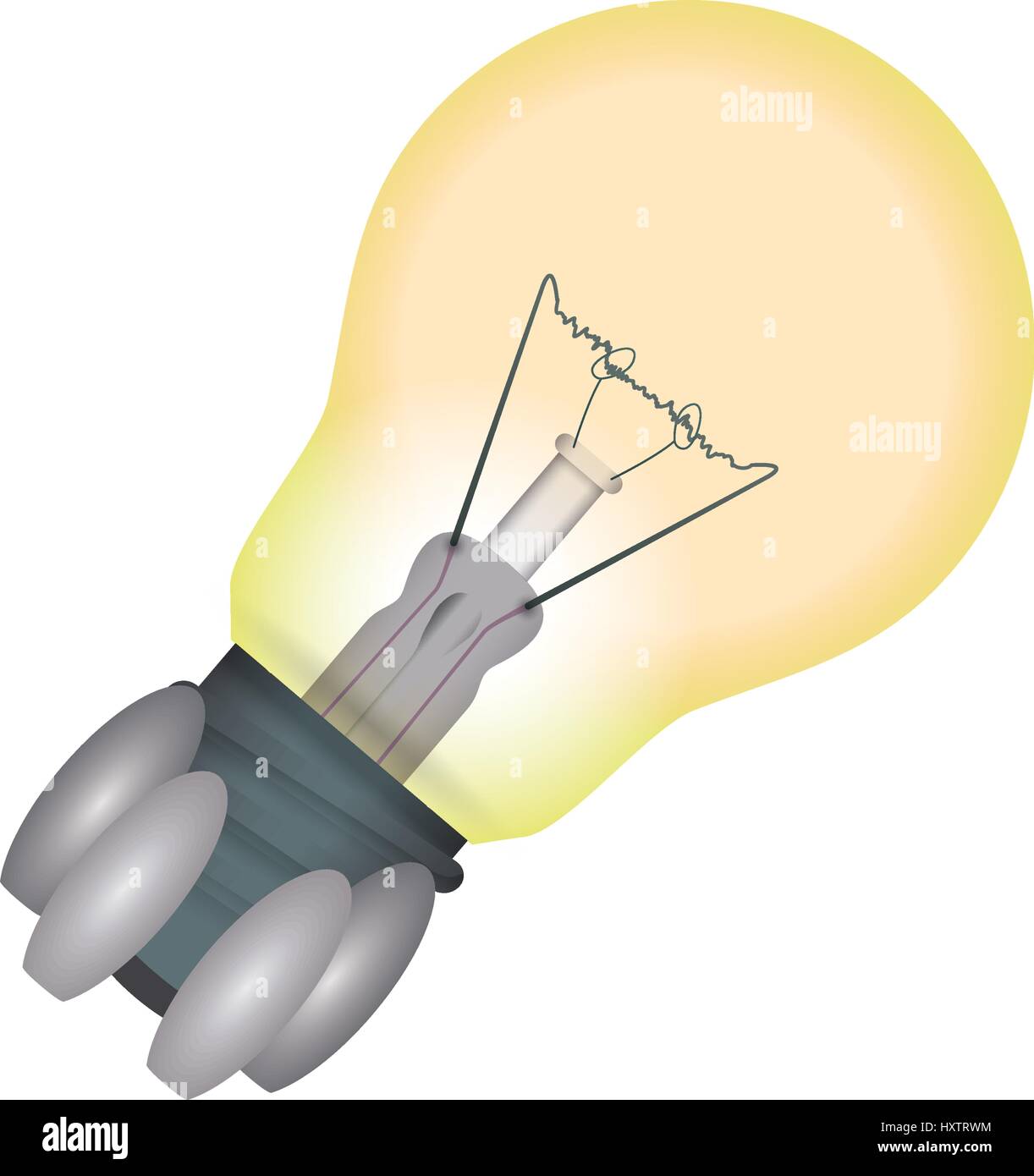 Bulb electric energy icon vector ilustration graphic design Stock ...
