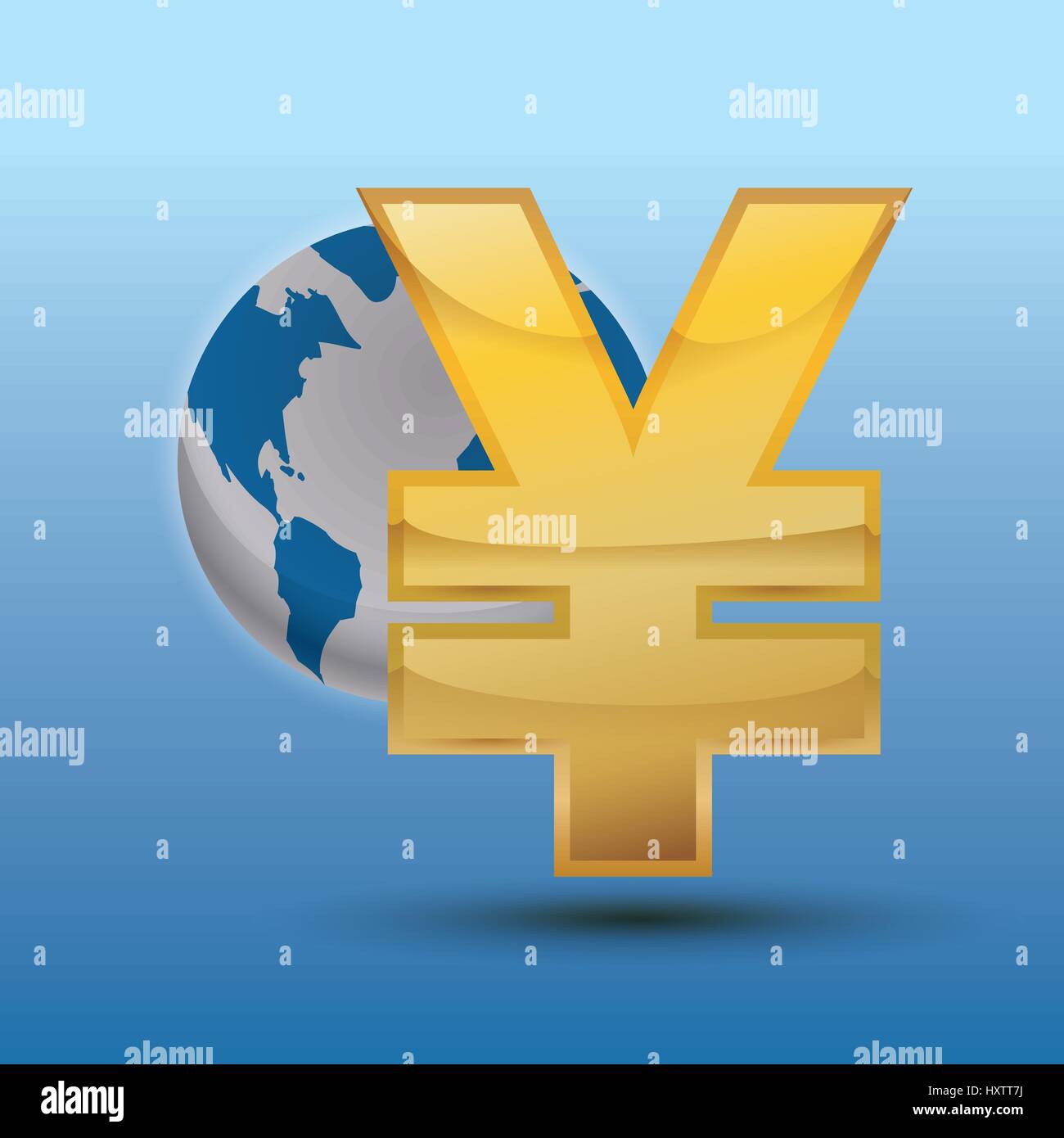 Global money economy icon vector illustration graphic design Stock ...