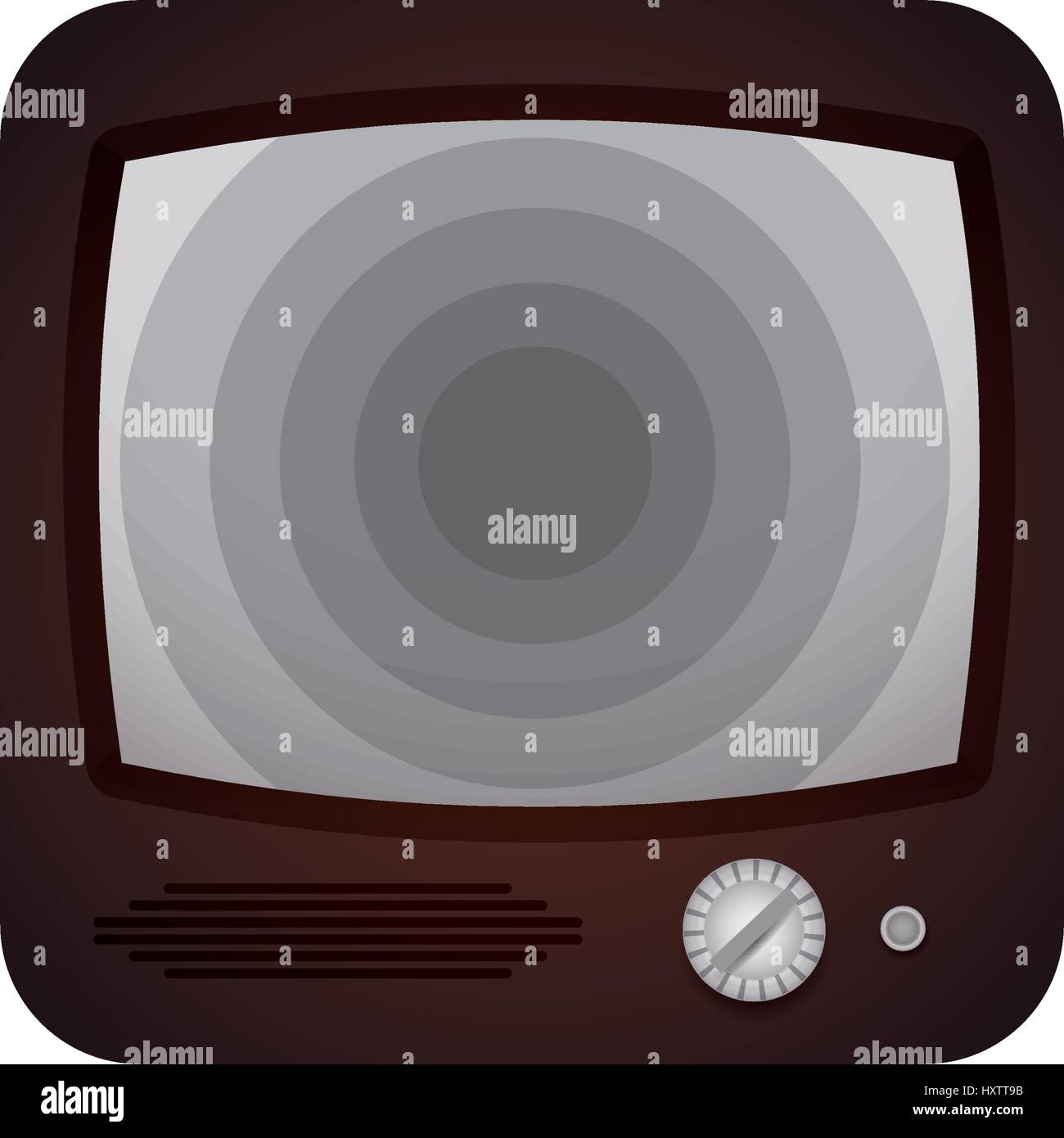 Old television media icon vector illustration graphic design Stock ...