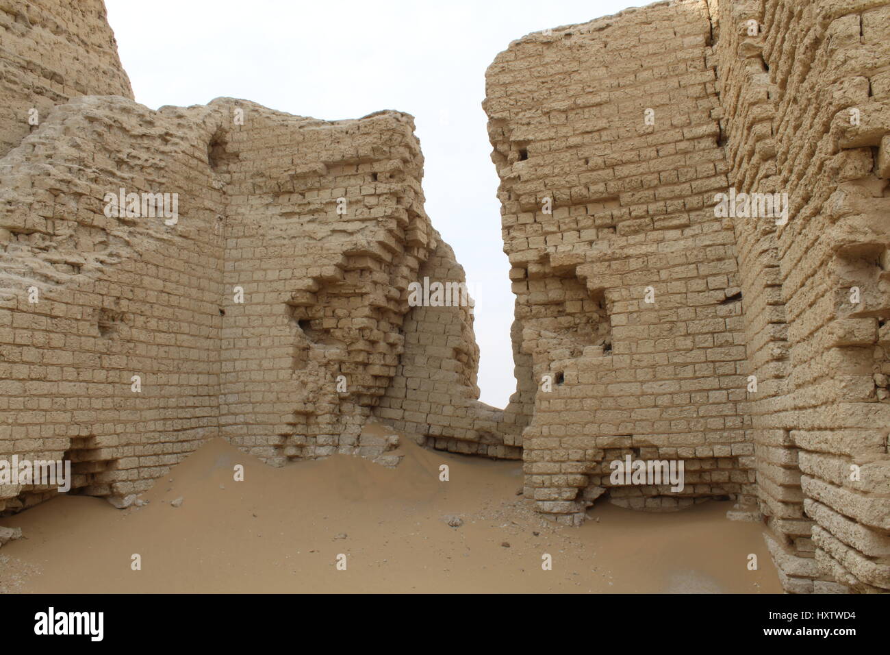 Strange Shapes of Sahara Desert South of Lake Quaroun, an ancient ...