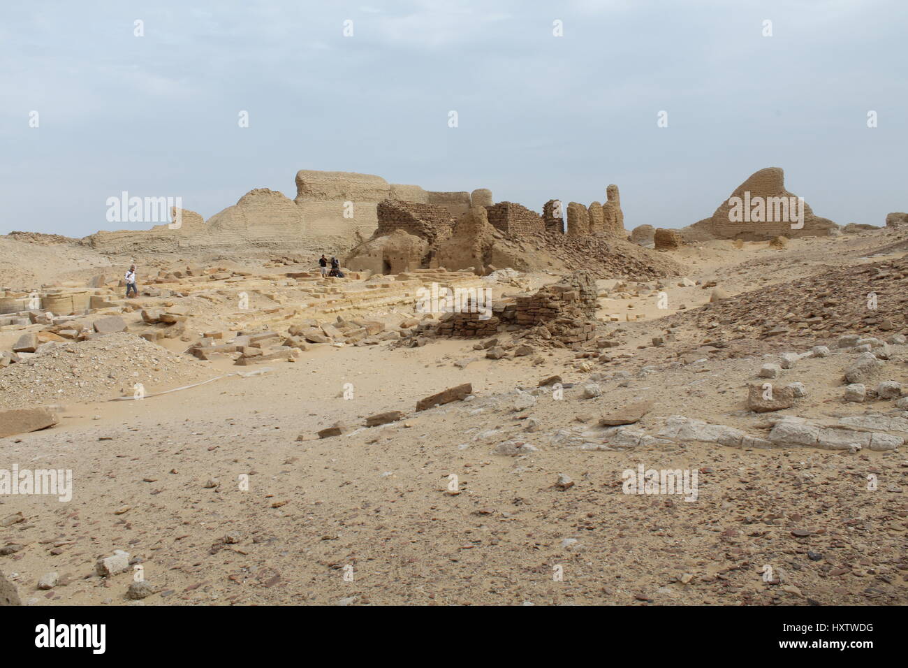 Strange Shapes of Sahara Desert South of Lake Quaroun, an ancient ...