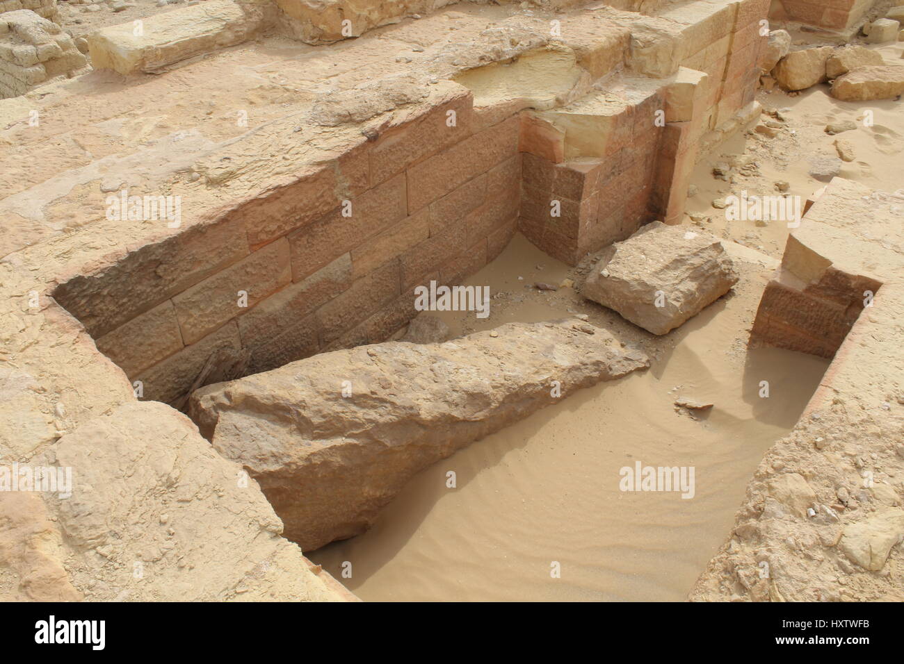Strange Shapes of Sahara Desert South of Lake Quaroun, an ancient ...