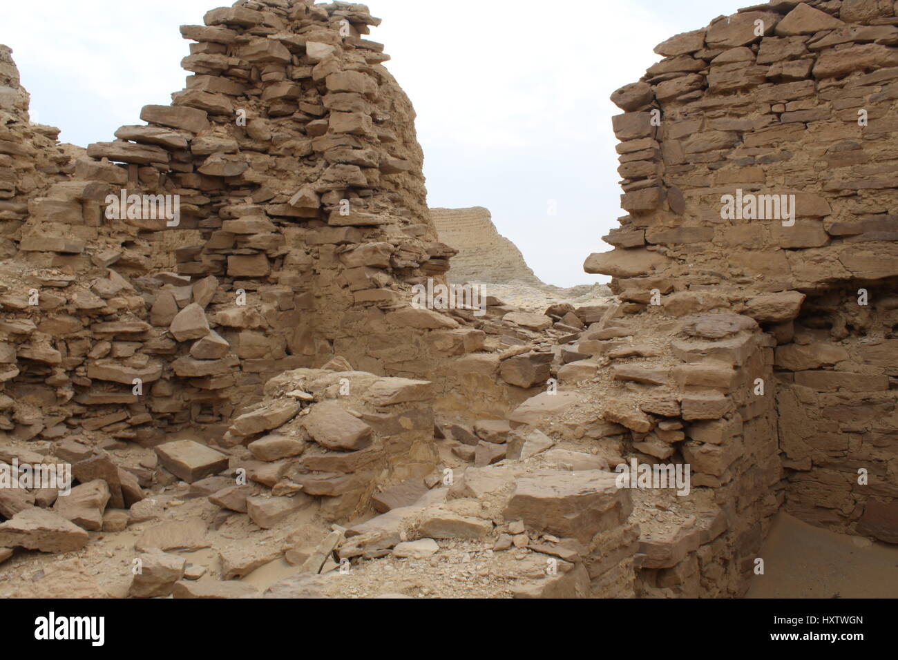Strange Shapes of Sahara Desert South of Lake Quaroun, an ancient ...