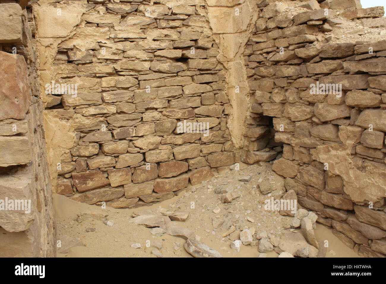 Strange Shapes of Sahara Desert South of Lake Quaroun, an ancient ...