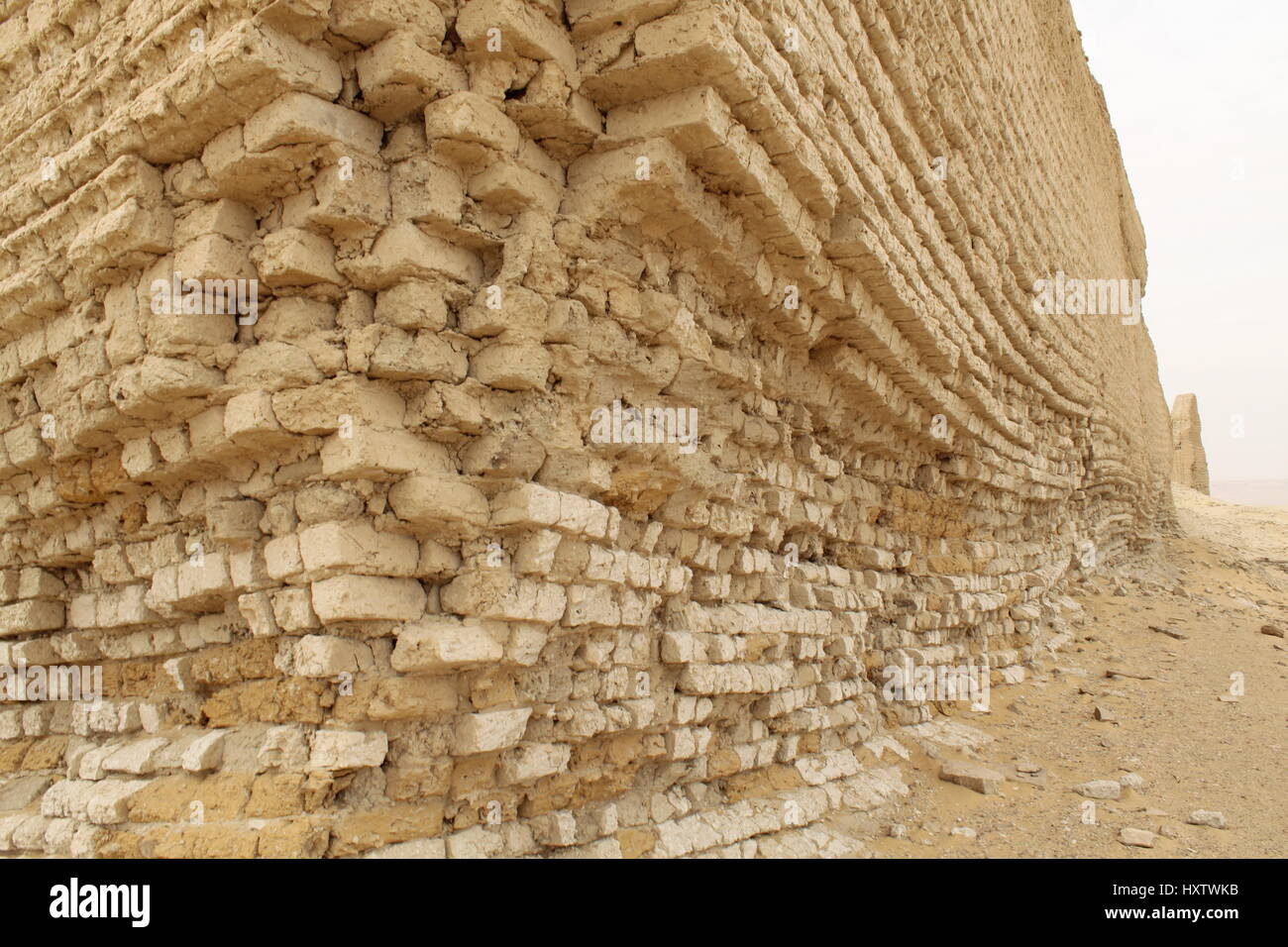 Strange Shapes of Sahara Desert South of Lake Quaroun, an ancient ...
