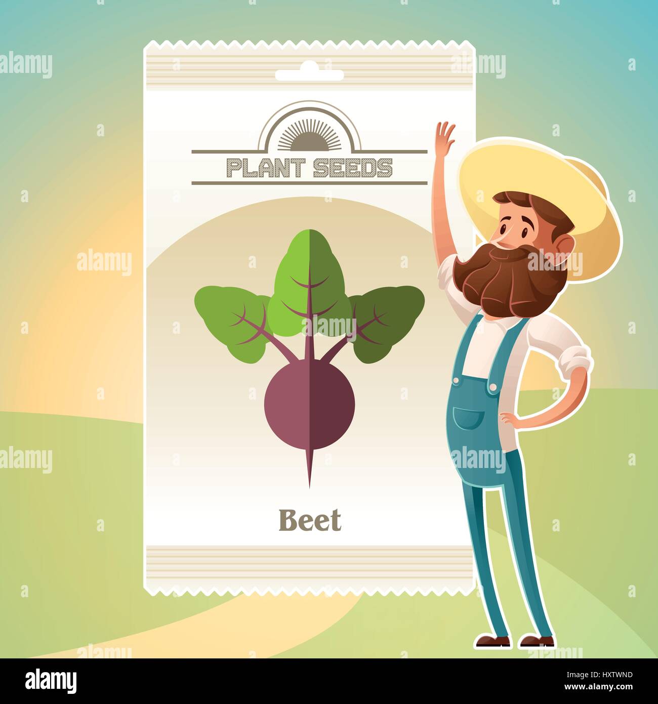 Pack of Beet seeds icons Stock Vector Image & Art - Alamy