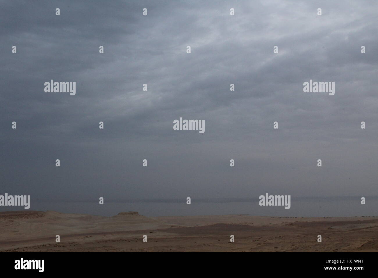 Strange Shapes of Sahara Desert South of Lake Quaroun, an ancient ...