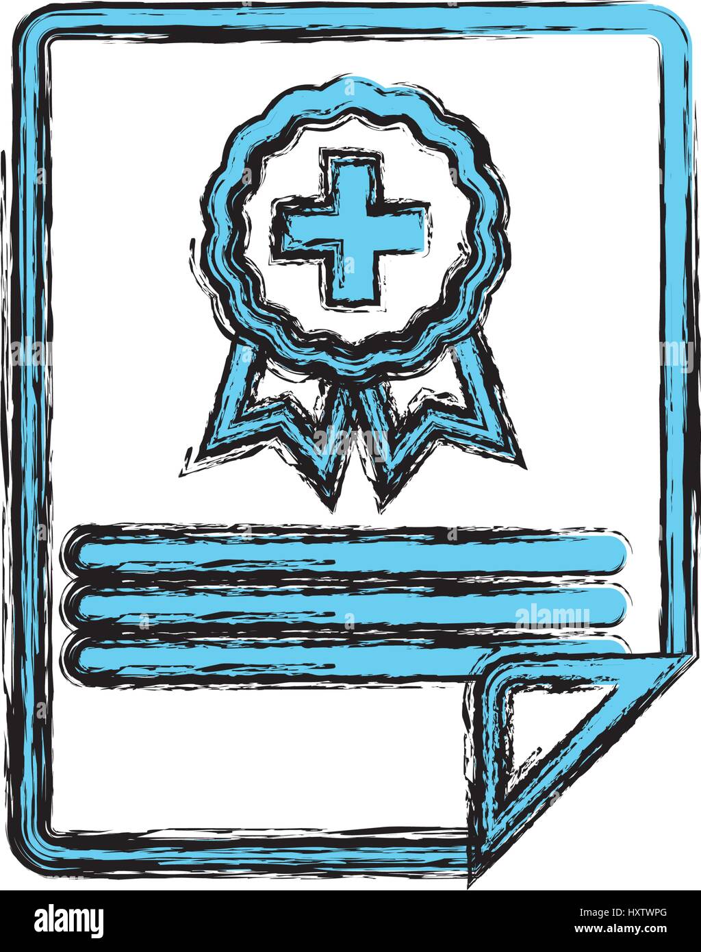 Medical report document Stock Vector Image & Art - Alamy