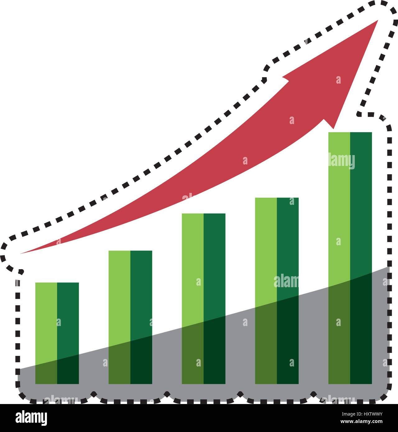 Statistic bars growing Stock Vector Image & Art - Alamy