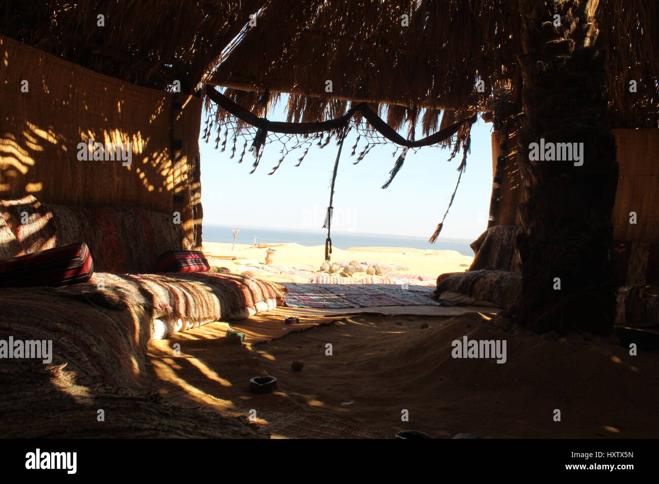 Strange Shapes of Sahara Desert South of Lake Quaroun, an ancient ...