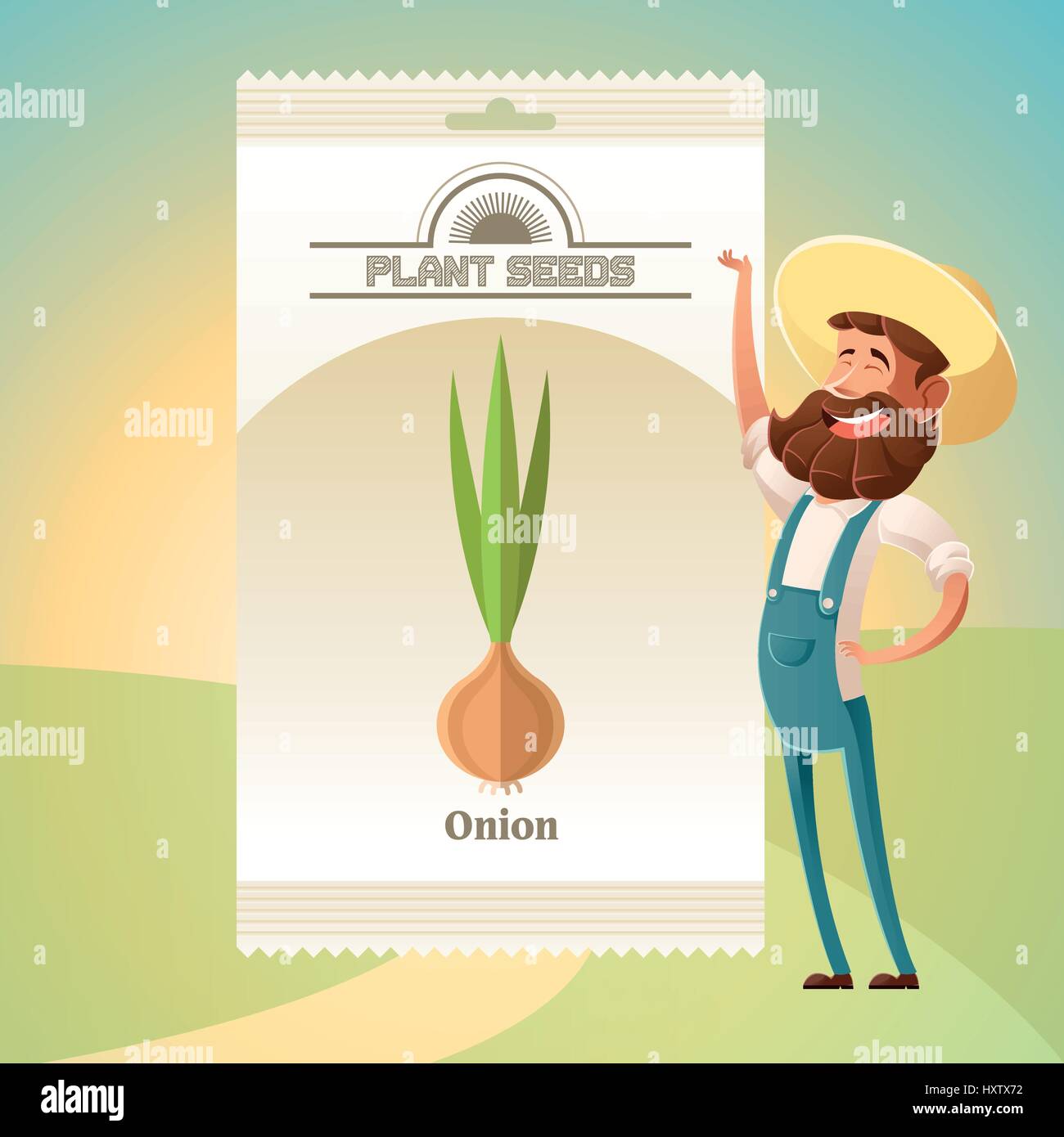 Onion seed plant hi-res stock photography and images - Alamy