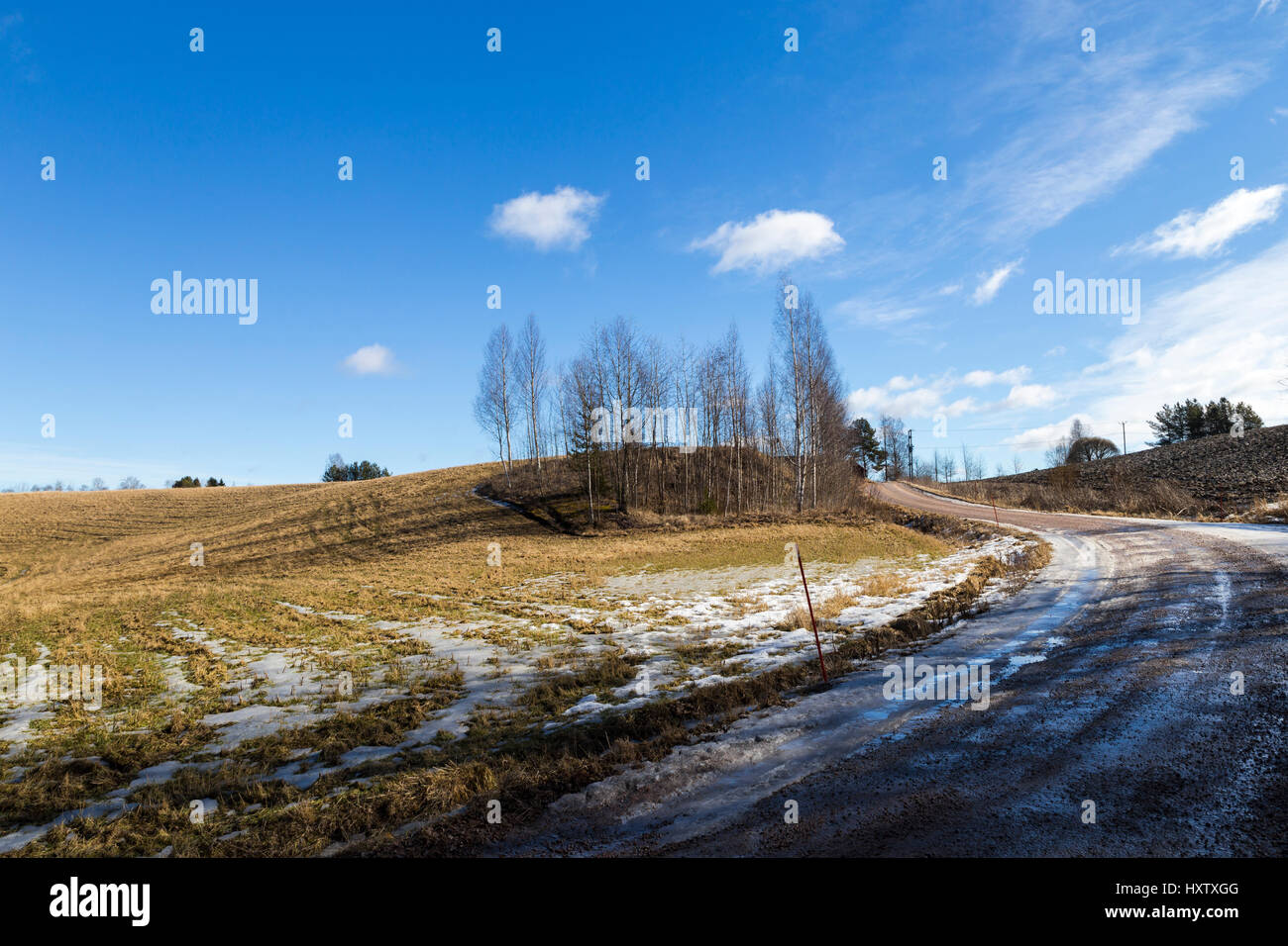 Finland spring landscape hi-res stock photography and images - Alamy