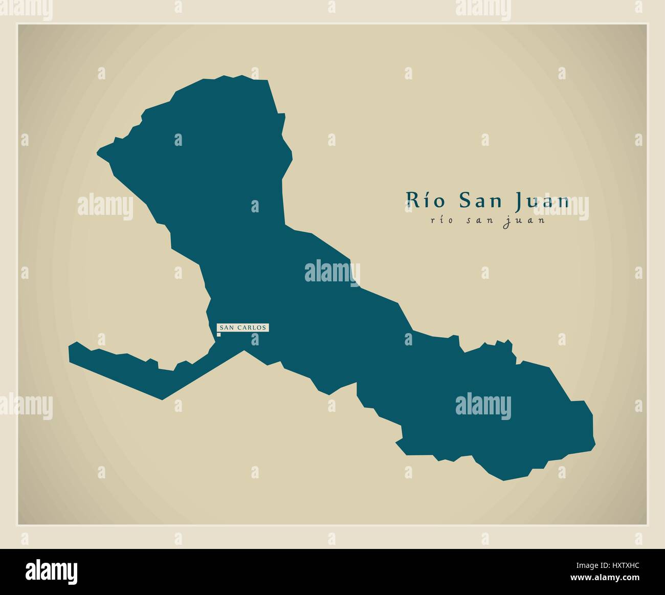 Map san juan illustration silhouette hi-res stock photography and ...