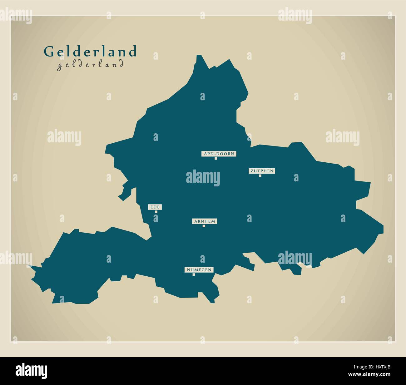 Gelderland vector vectors hi-res stock photography and images - Alamy