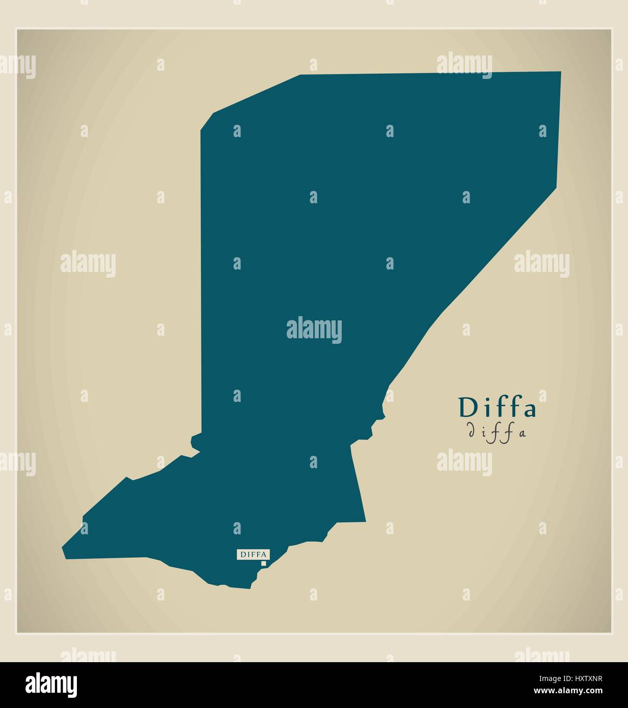 Diffa Stock Vector Images - Alamy