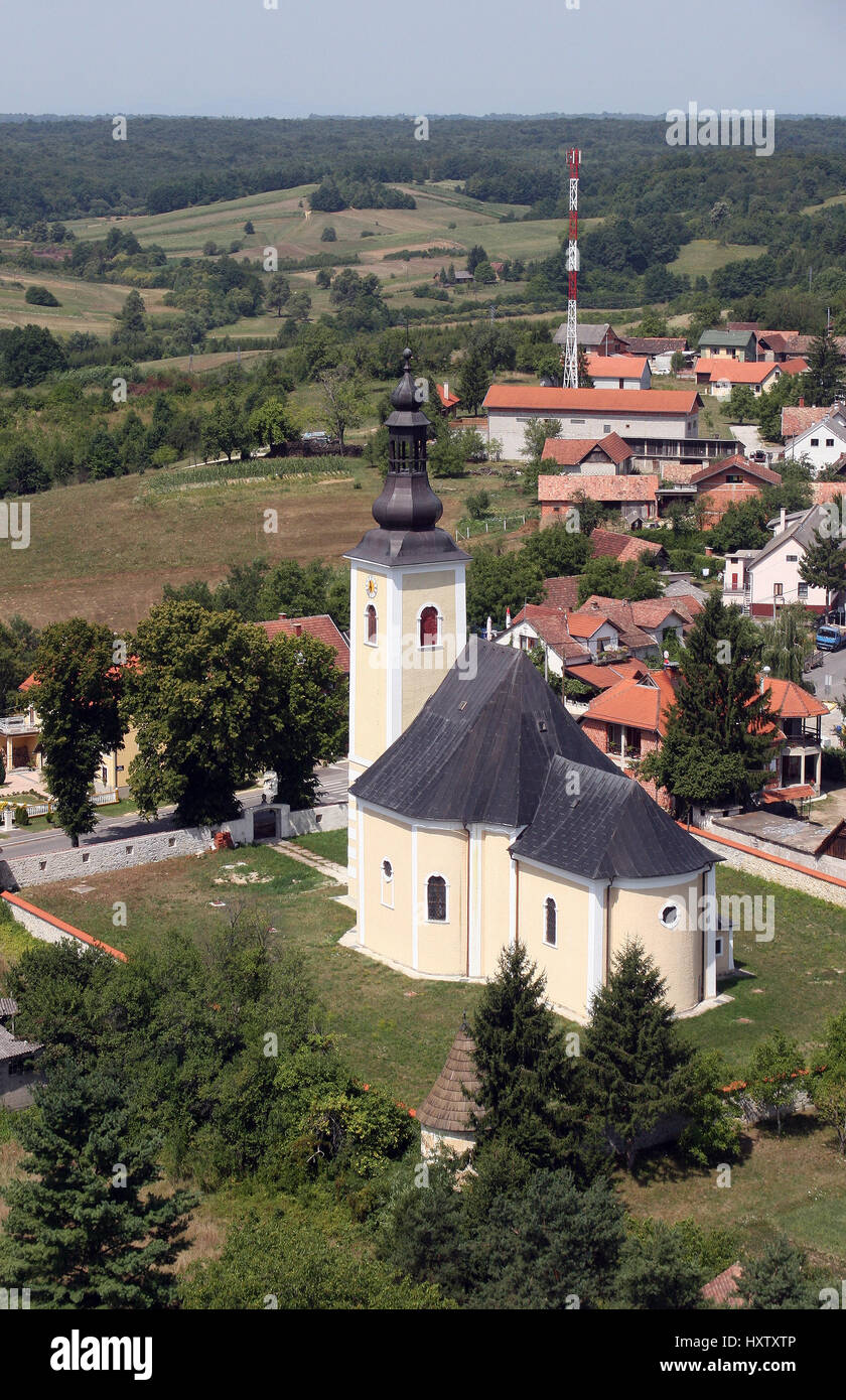 Parish Church of Assumption of the Virgin Mary in Pokupsko, Croatia ...